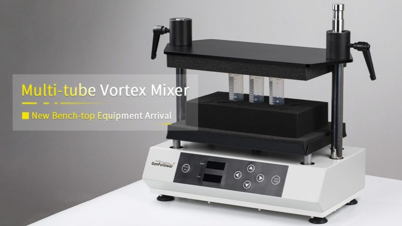 New Bench-top Equipment Arrival- Multi-tube Vortex Mixer - GenFollower