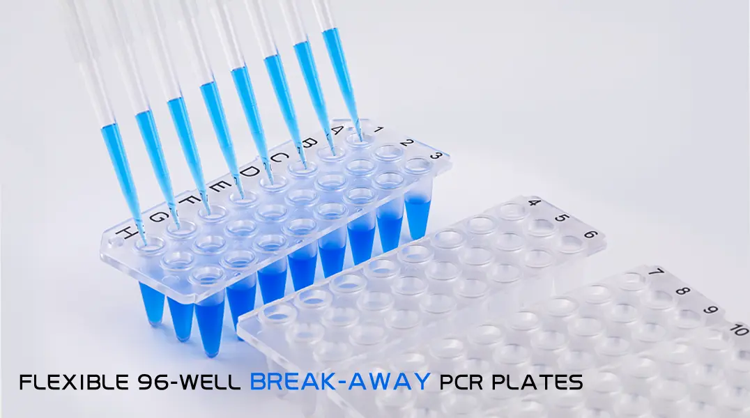 GenFollower Flexible 0.2mL 96‑Well Break‑Away PCR Plates